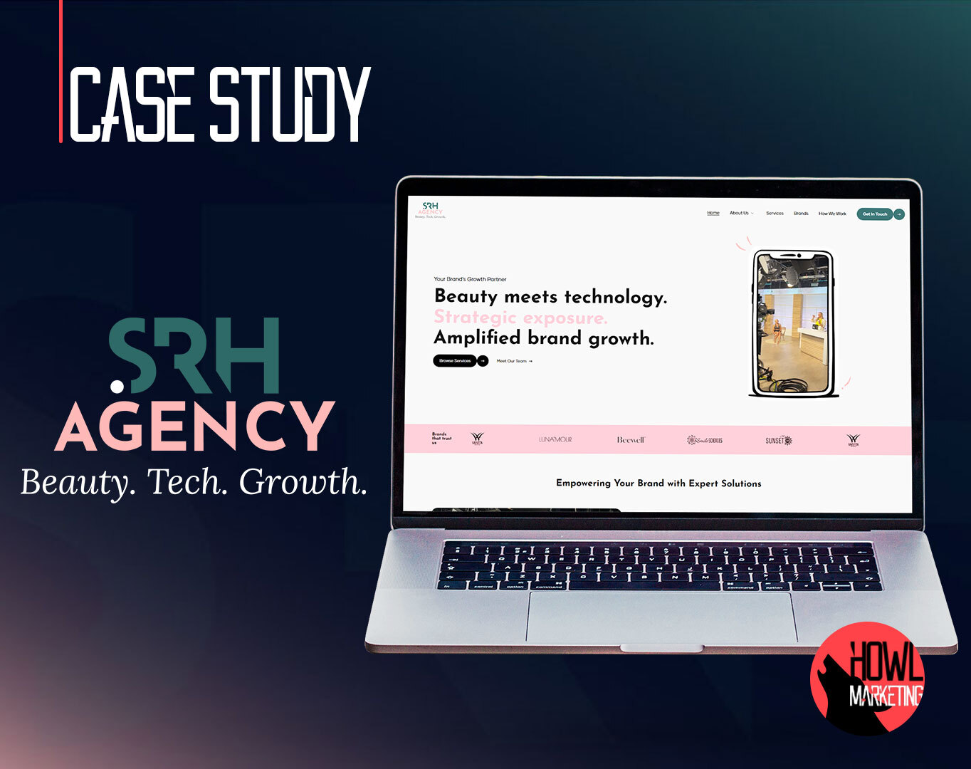 SRH Agency Brand Evolution Case Study | Howl Marketing